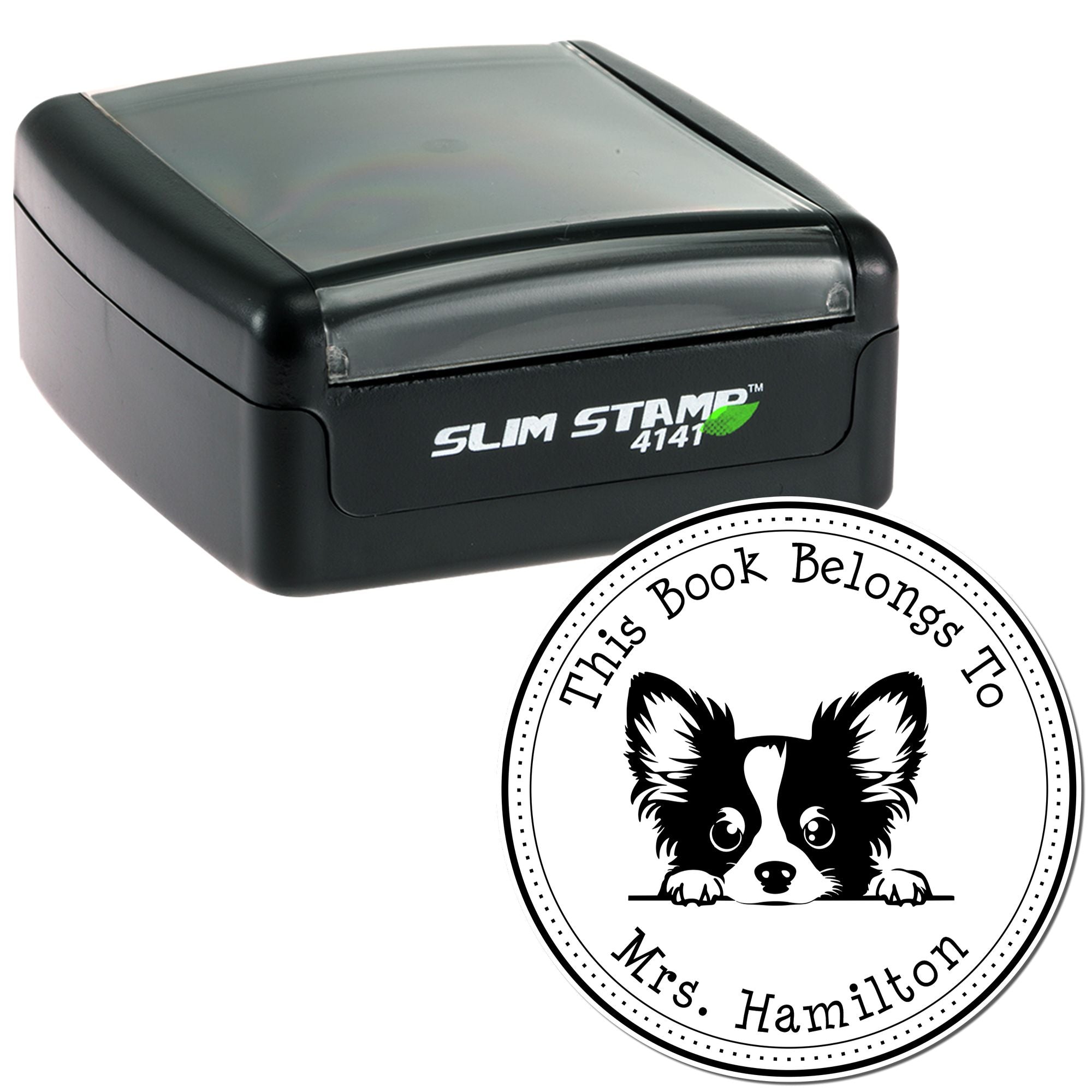 Personalized Librarian Stamper – Custom Ex Libris Library Stamp by ...