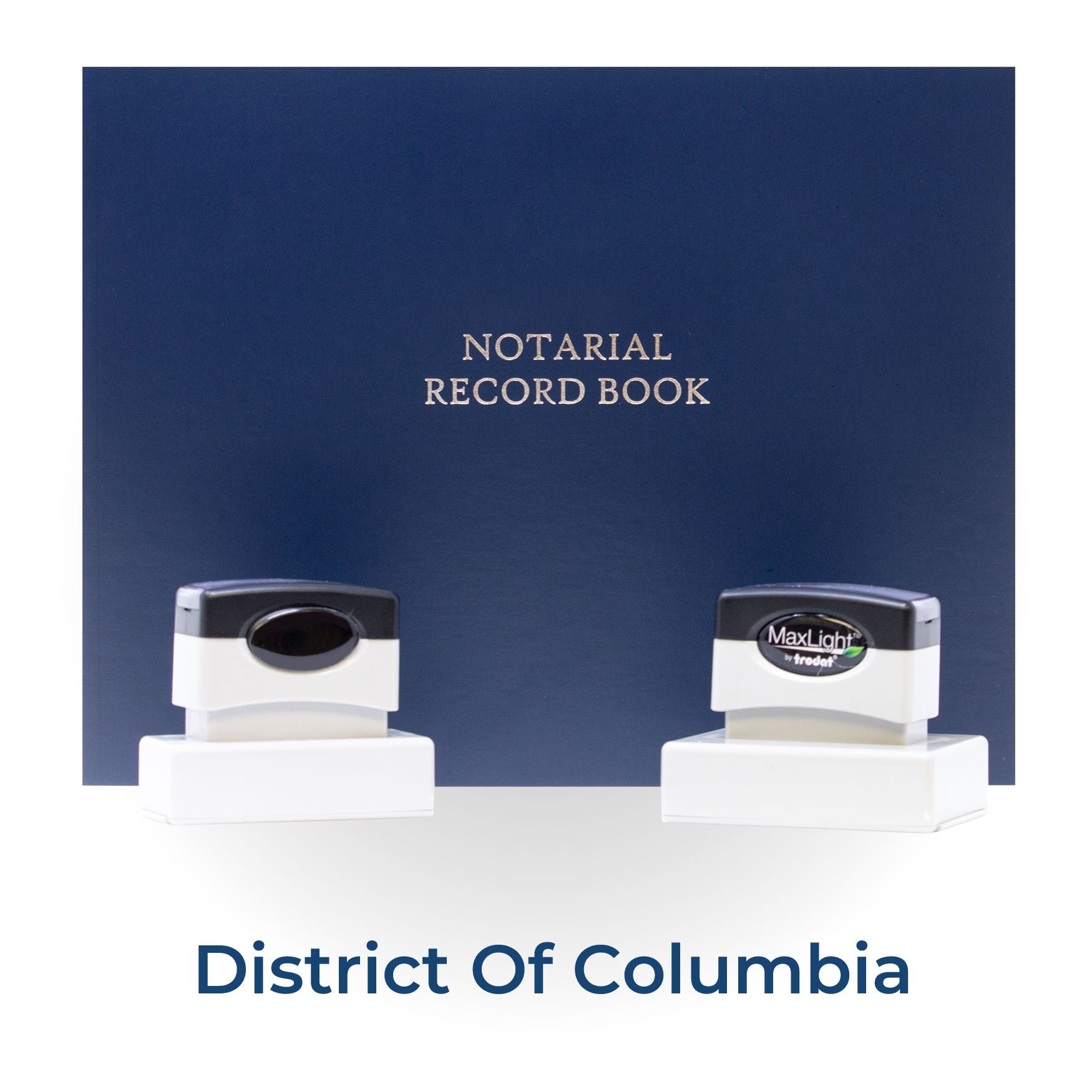 District of Columbia Notary Stamp Kit - MaxLight Pre-Inked DC Notary ...