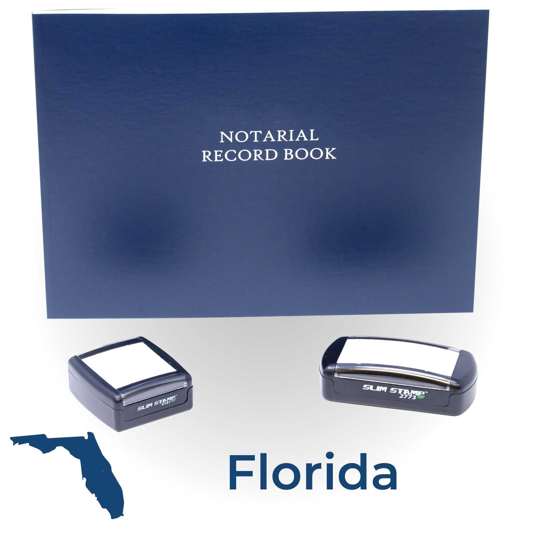 Complete FL Notary Kit with Slim Stamps - Essential Notary Public Seal ...