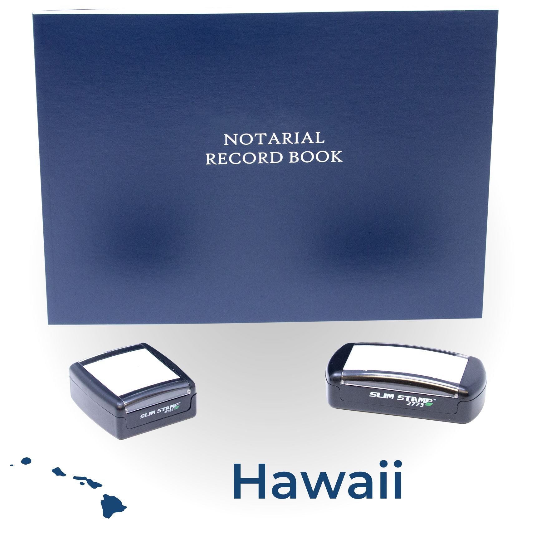 Complete HI Notary Kit with Slim Stamps - Essential Notary Public Seal ...