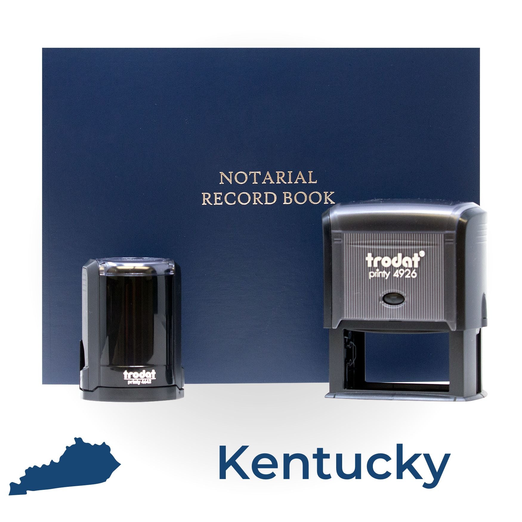 Kentucky Notary Public Stamp Kit - Self Inking Notary Supplies for KY ...
