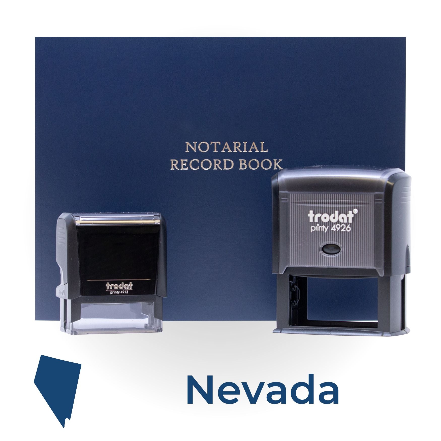 Complete Nevada Notary Starter Kit with Self-Inking Notarial Stamp NV