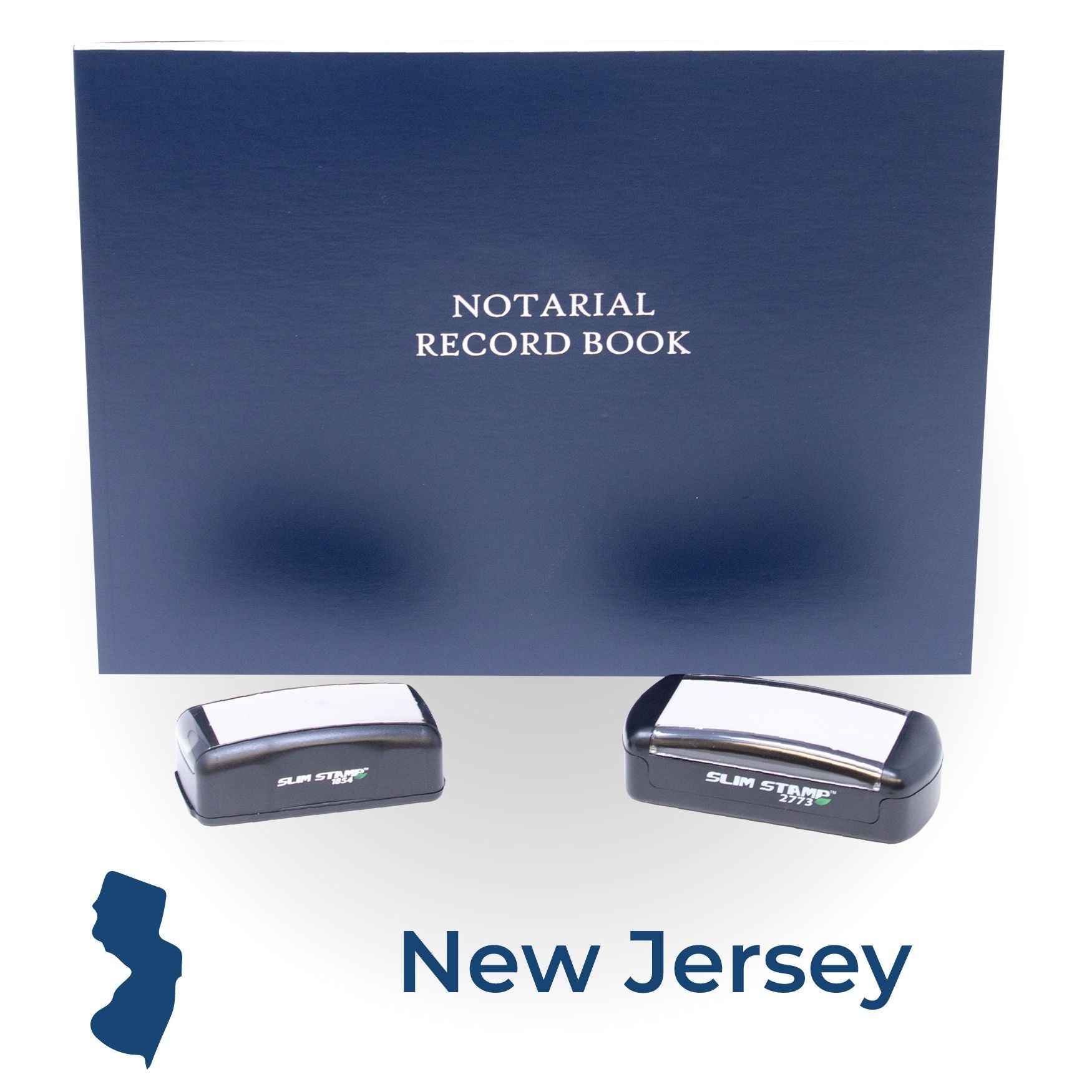 Complete New Jersey Notary Kit with NJ Notarial Slim Stamps - Essential ...