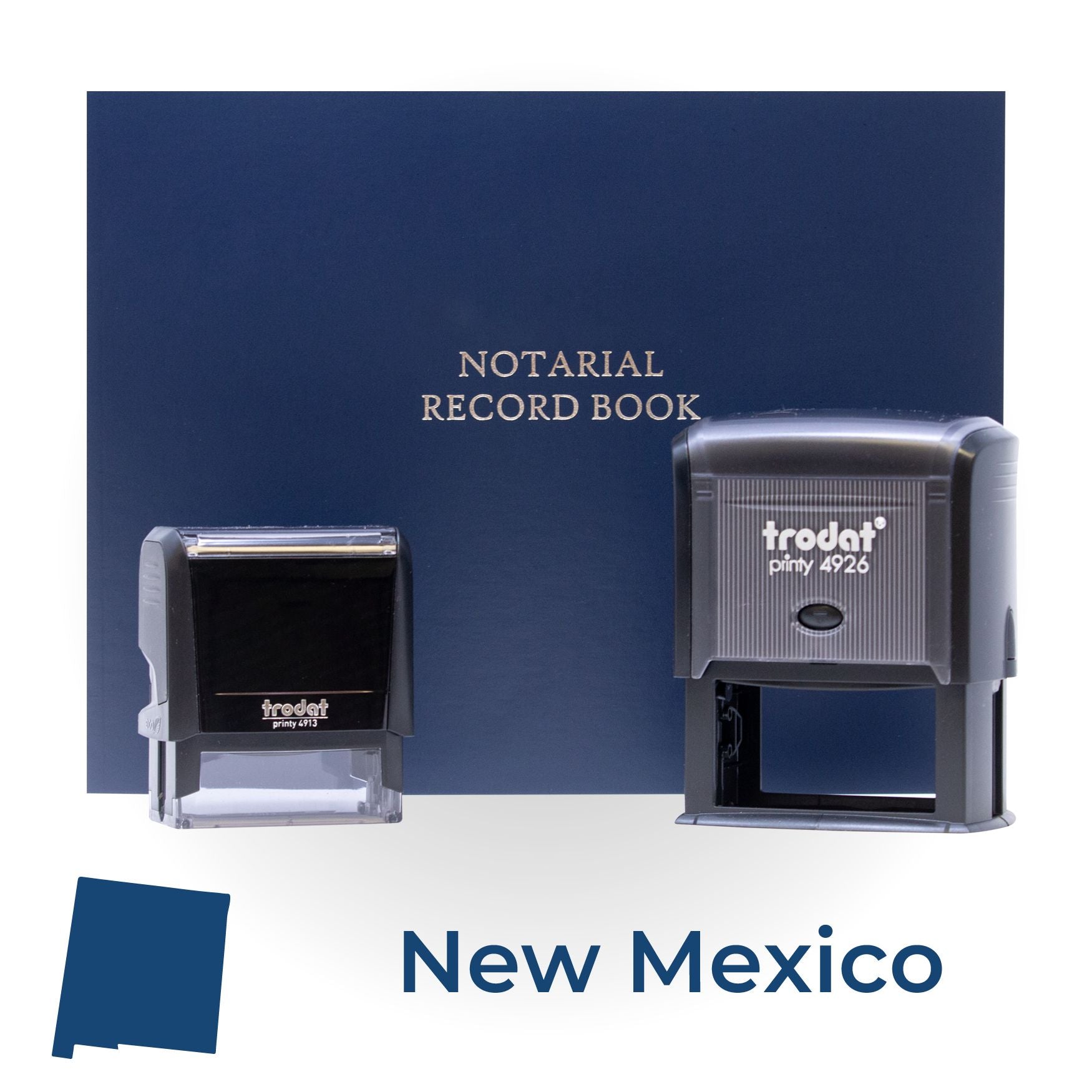 Complete New Mexico Notary Starter Kit with Self-Inking Notarial Stamp NM