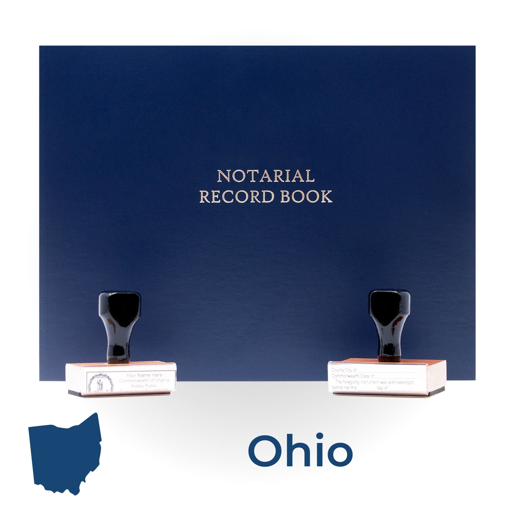 Ohio Notary Public Kit with Rubber Stamps | Engineer Seal Stamps