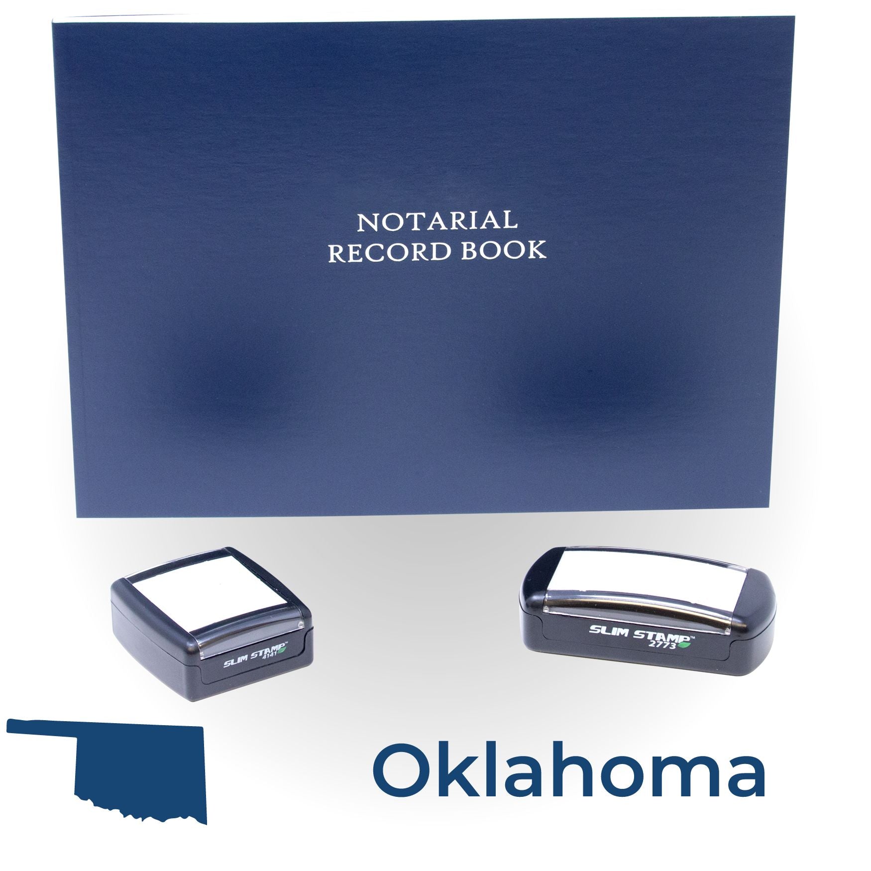 Complete OK Notary Kit with Slim Stamps - Essential Notary Public Seal ...