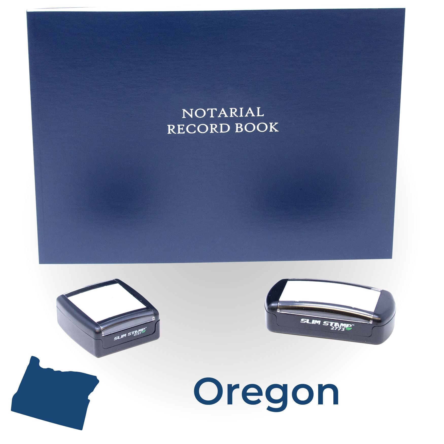 Oregon Notary Public Seal Stamp Kit - Slim Stamps for OR Notary Services