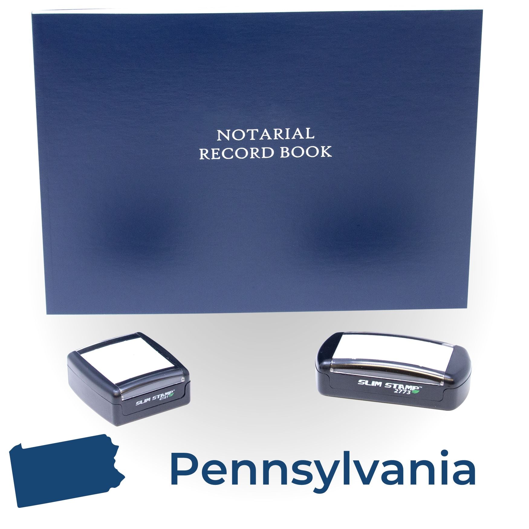 Complete PA Notary Kit with Slim Stamps - Essential Notary Public Seal ...