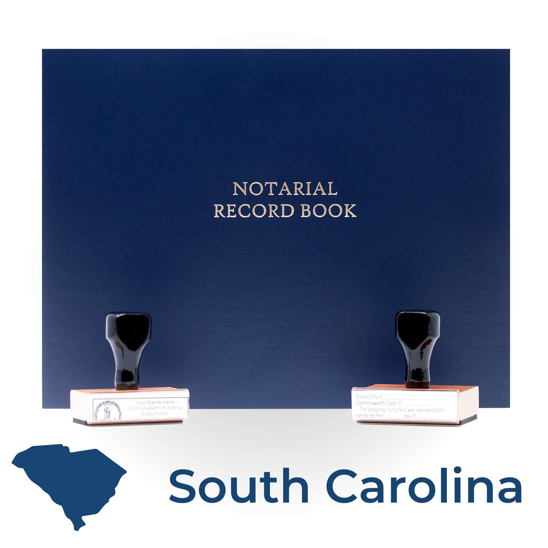 Complete South Carolina Notary Public Kit with Notary Stamp SC & Supplies