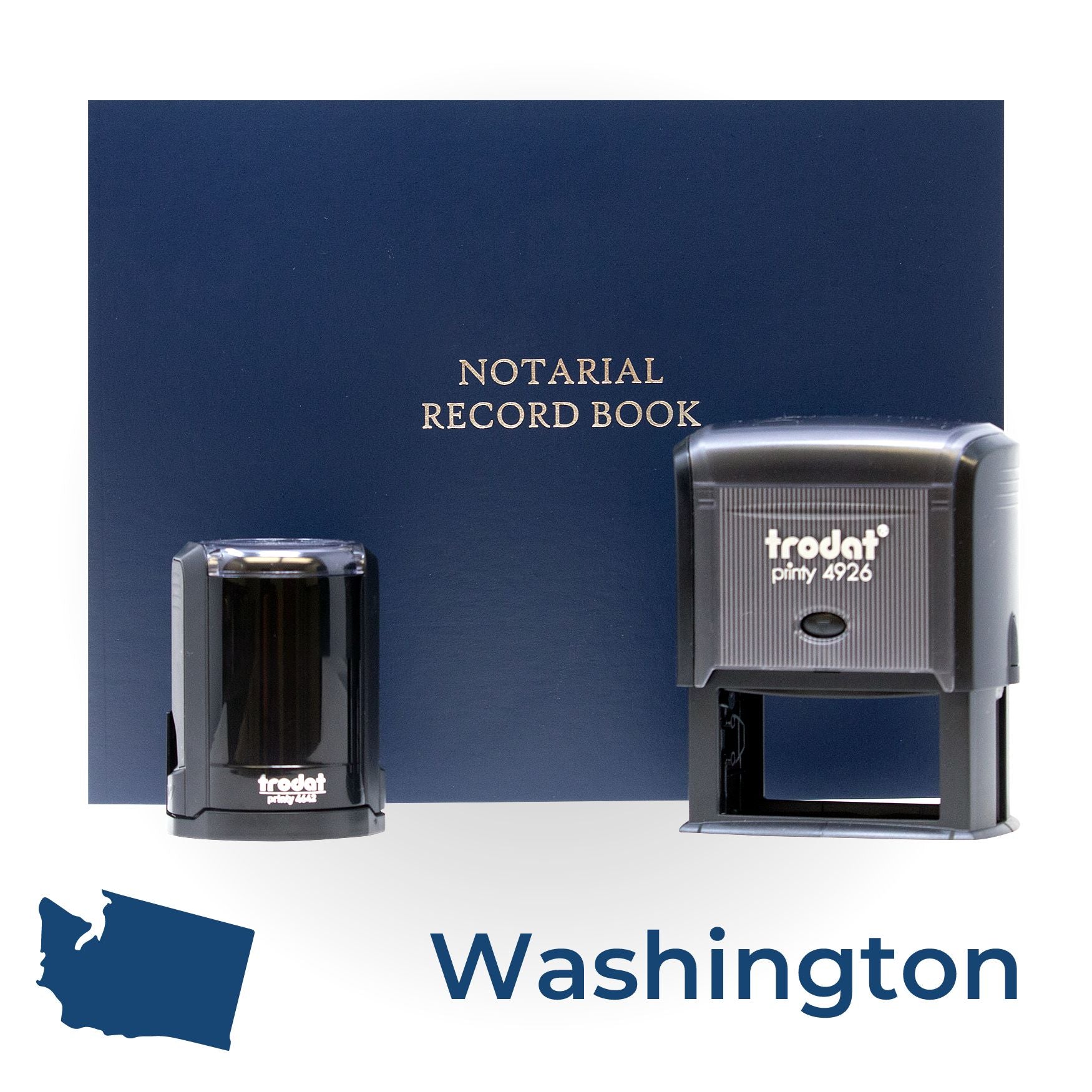 Complete Self Inking Notary Supply Kit for Washington Notary Public ...