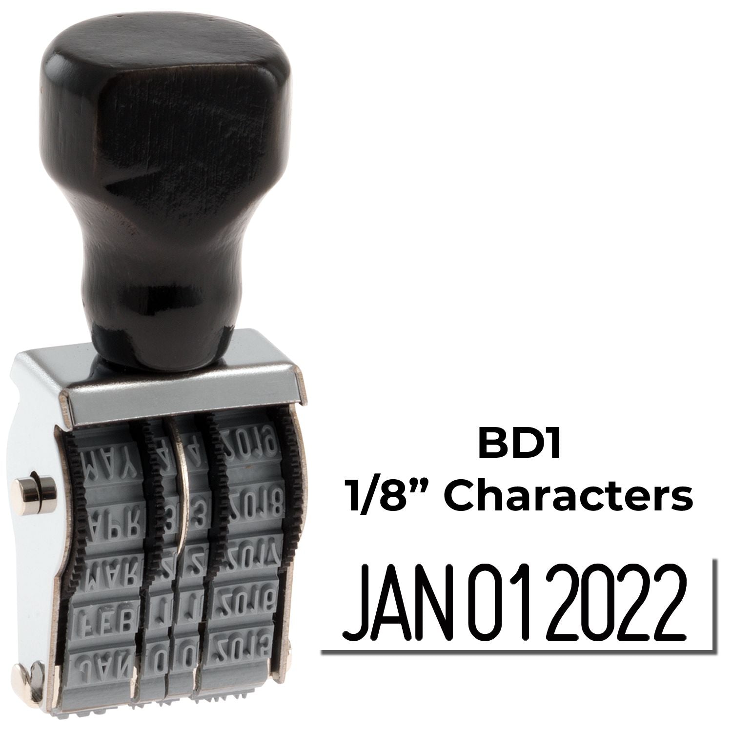 Small Date Stamp for Legal Documents | Professional 3/16 Character Self ...