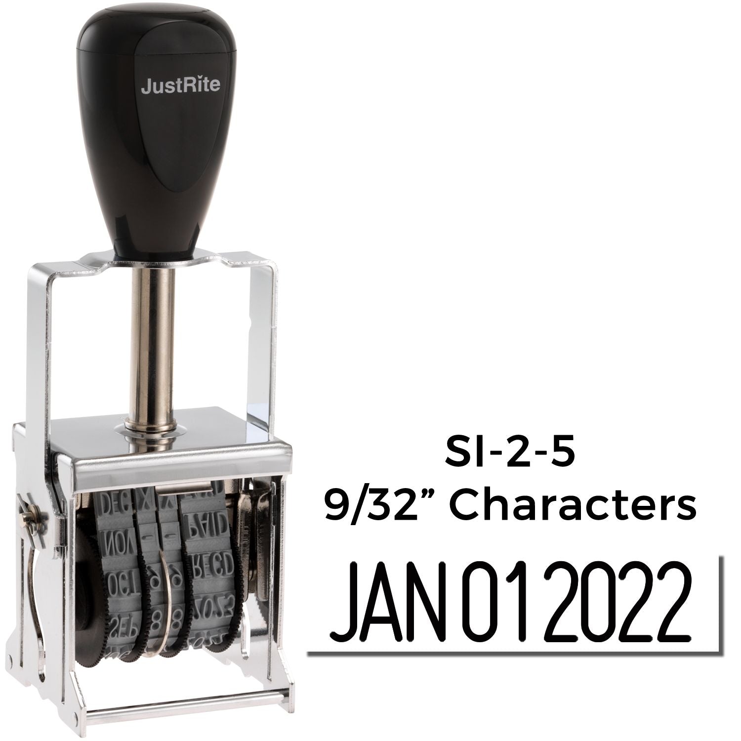 Professional Self-Inking Date Stamp for Office Documents | Heavy-Duty 3 ...