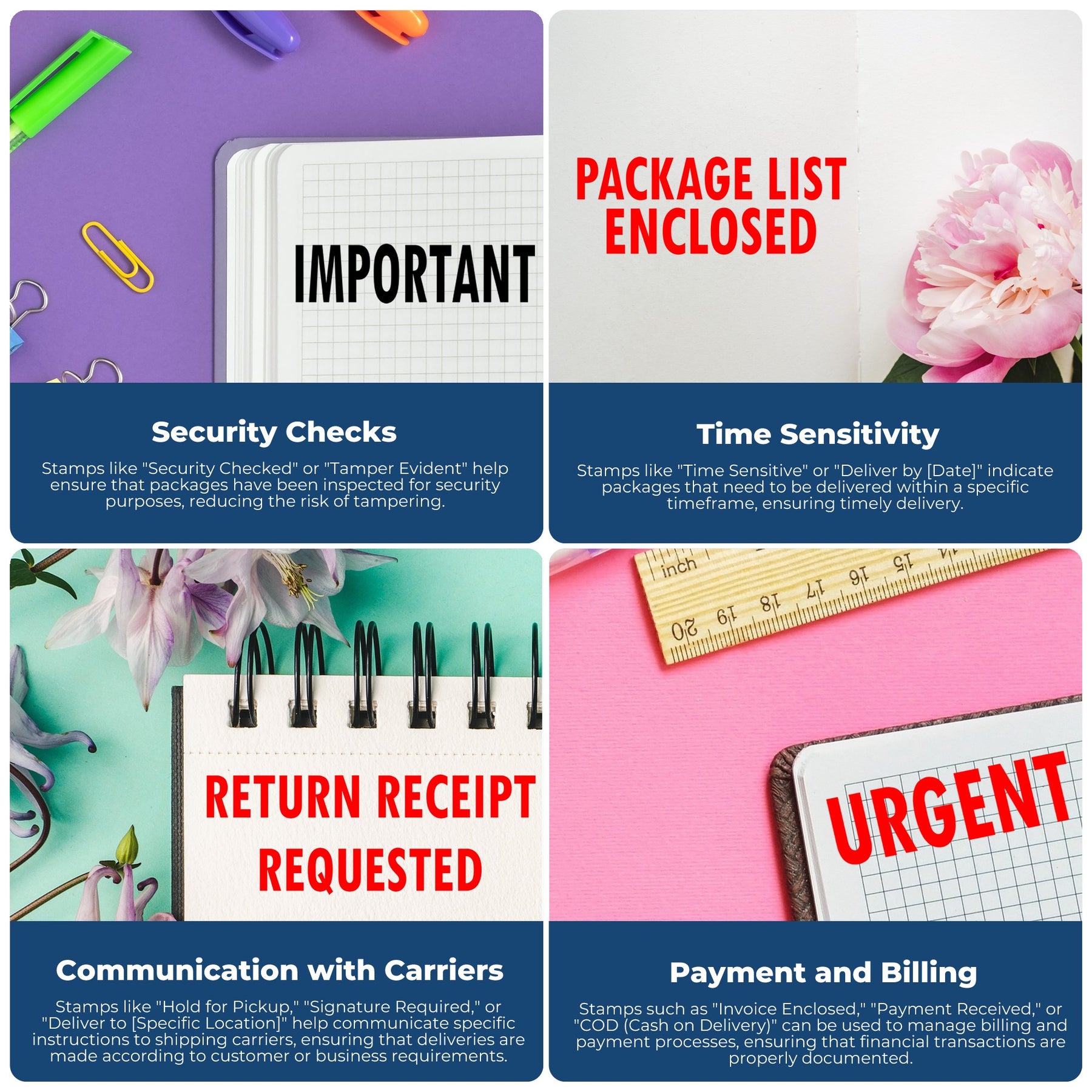 Postage Due Xstamper Stamp | Xstamper Stamps | ESS