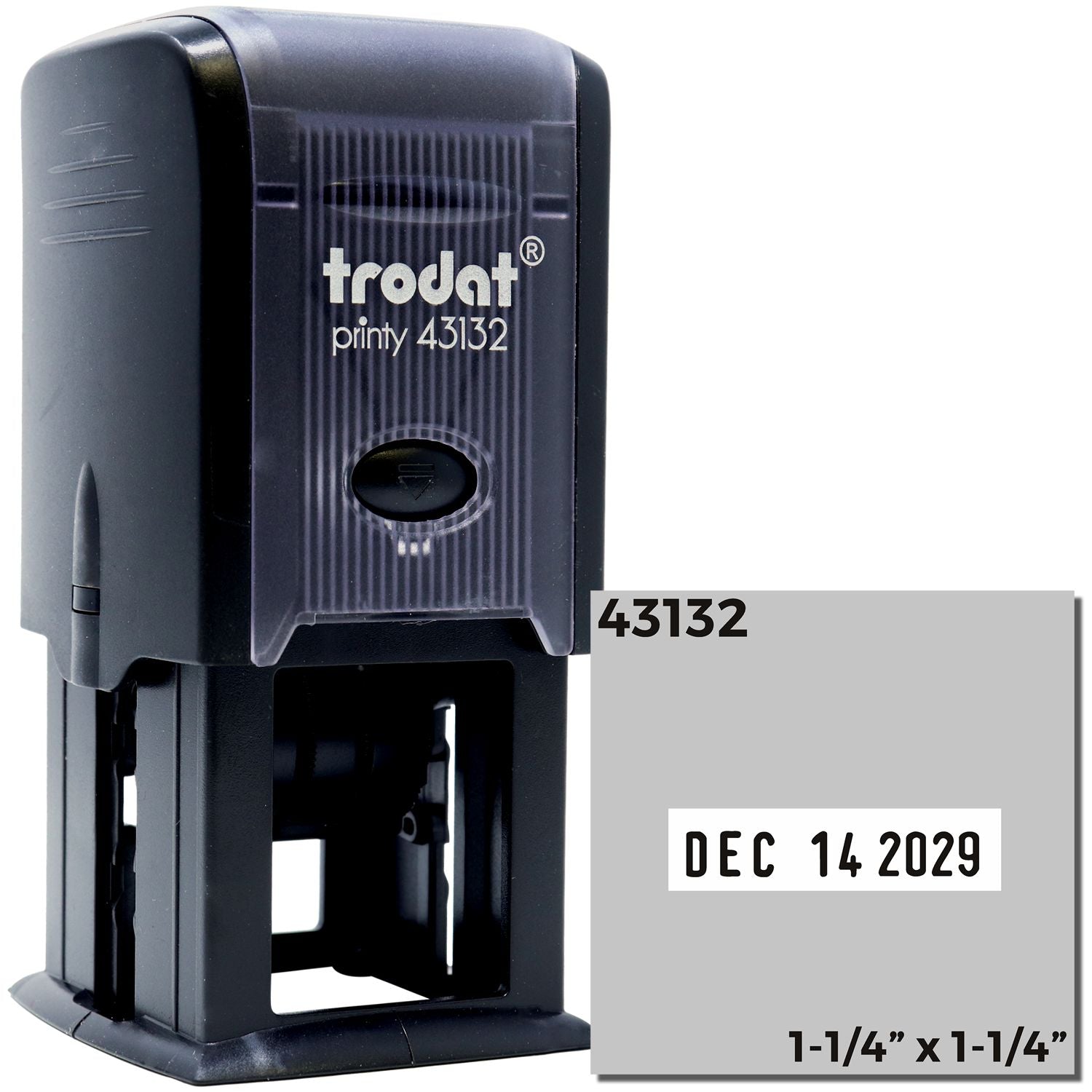 Custom Dater Stamp for Medical Offices - Trodat 43132 Date Stamp 1-1/4 ...