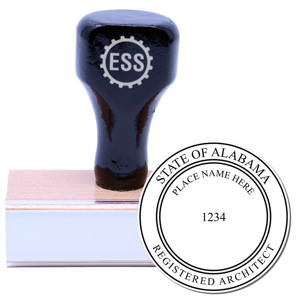 Alabama Architect Seal Stamp | Architectural Stamp | ESS