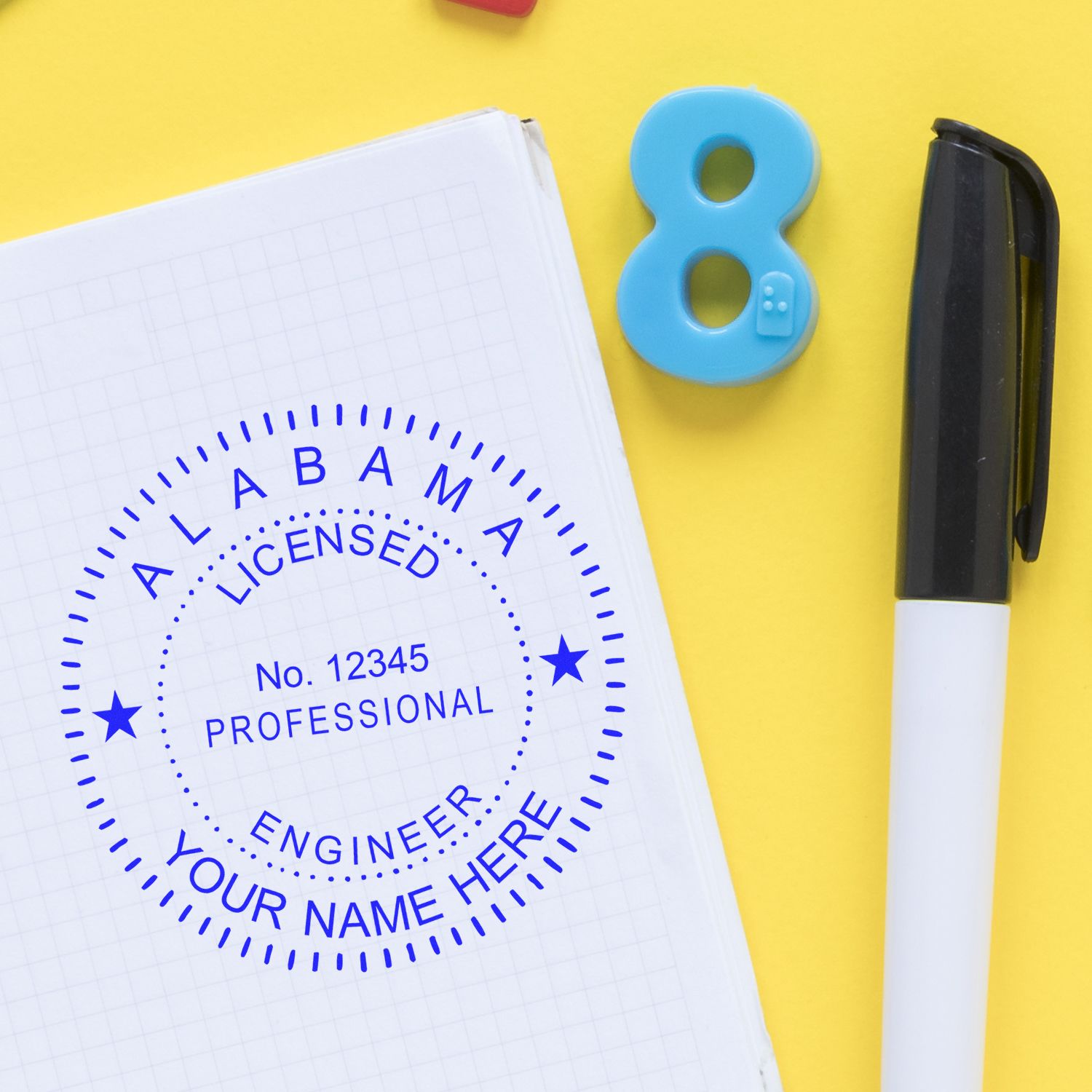 Alabama PE Stamp - Digital, Electronic Seal for Engineer | ESS