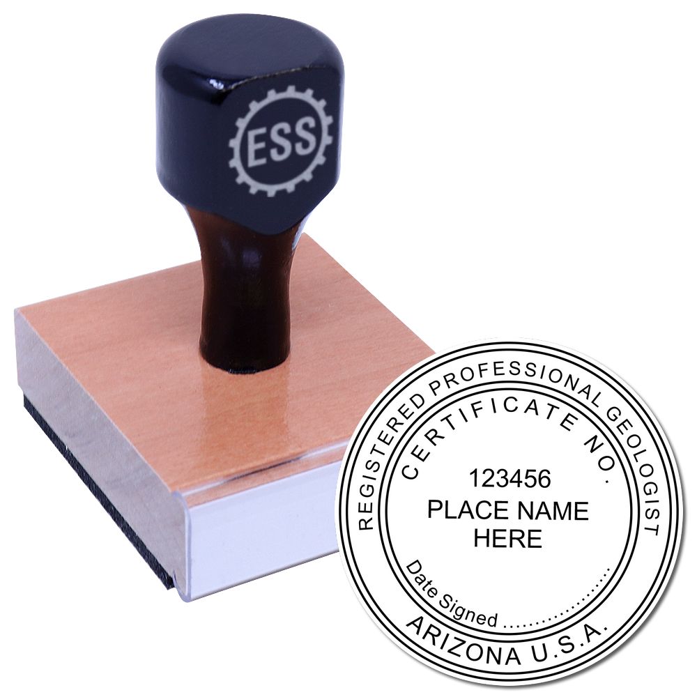 Arizona Professional Geologist Seal Stamp | State Board Approved