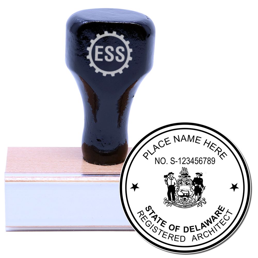 Delaware Architect Seal Stamp | Architectural Stamp | ESS