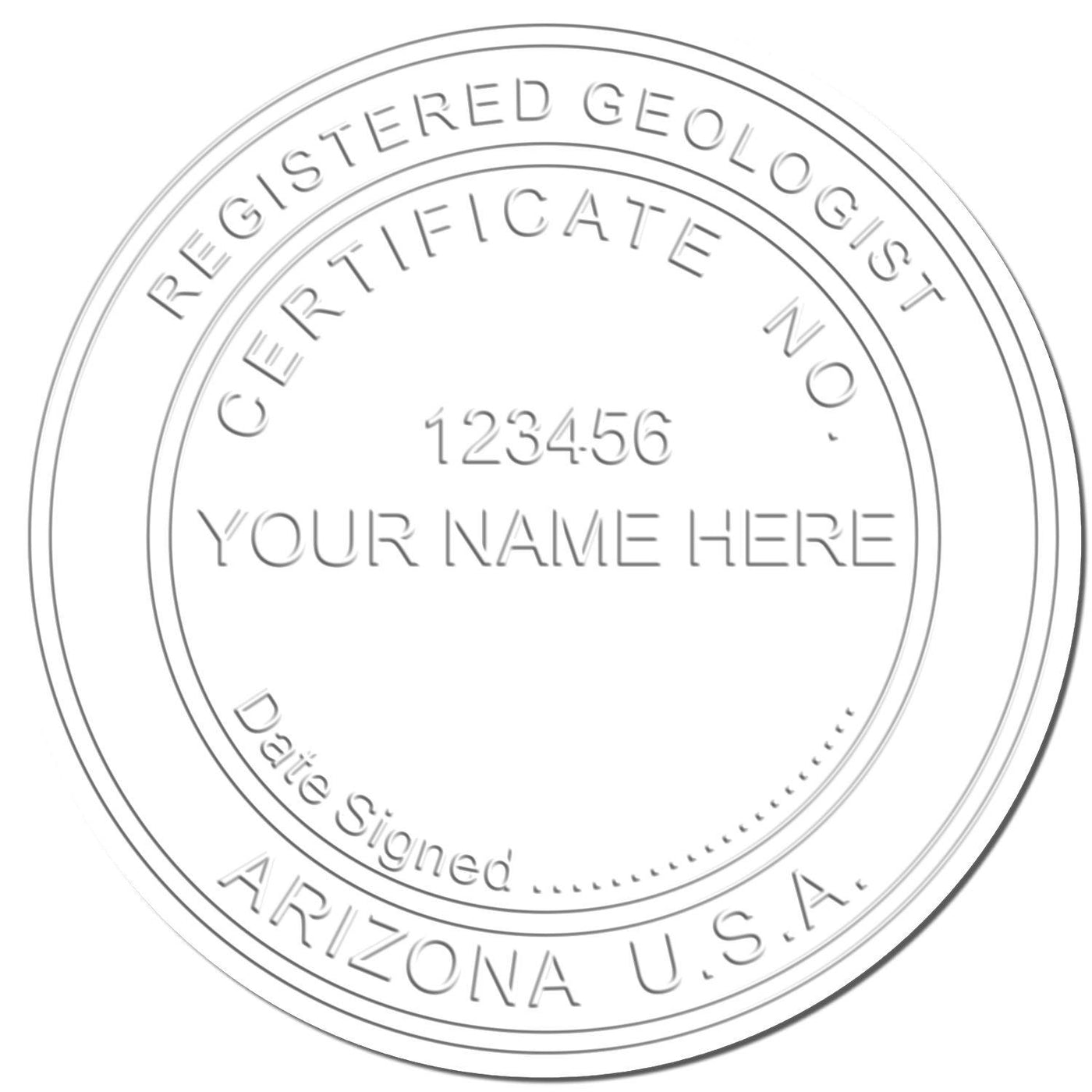 Professional Geologist Seal and Stamps | Geoscientist Stamps | ESS