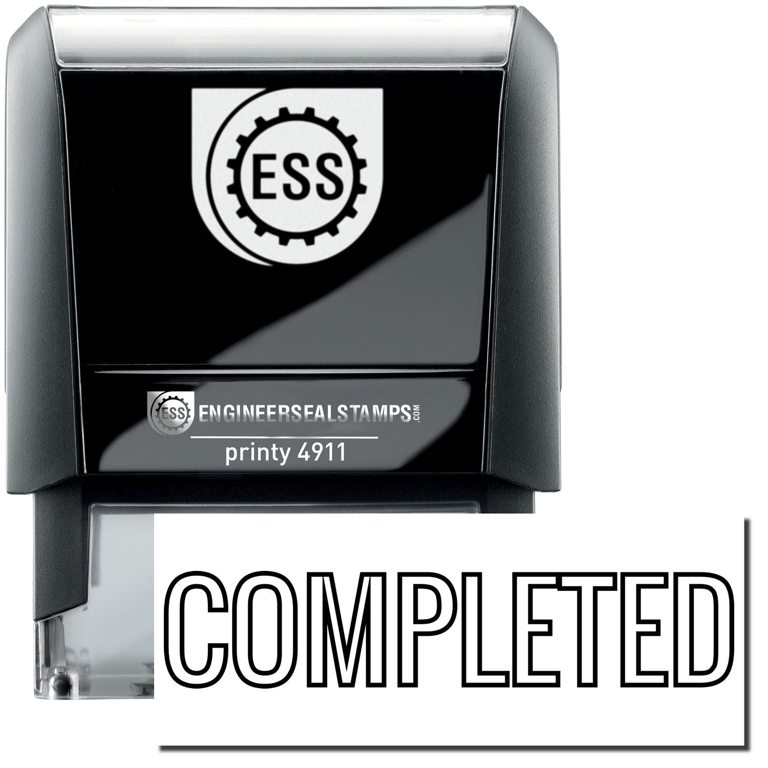 Self-Inking Outline Completed Stamp | Perfect for Offices | ESS