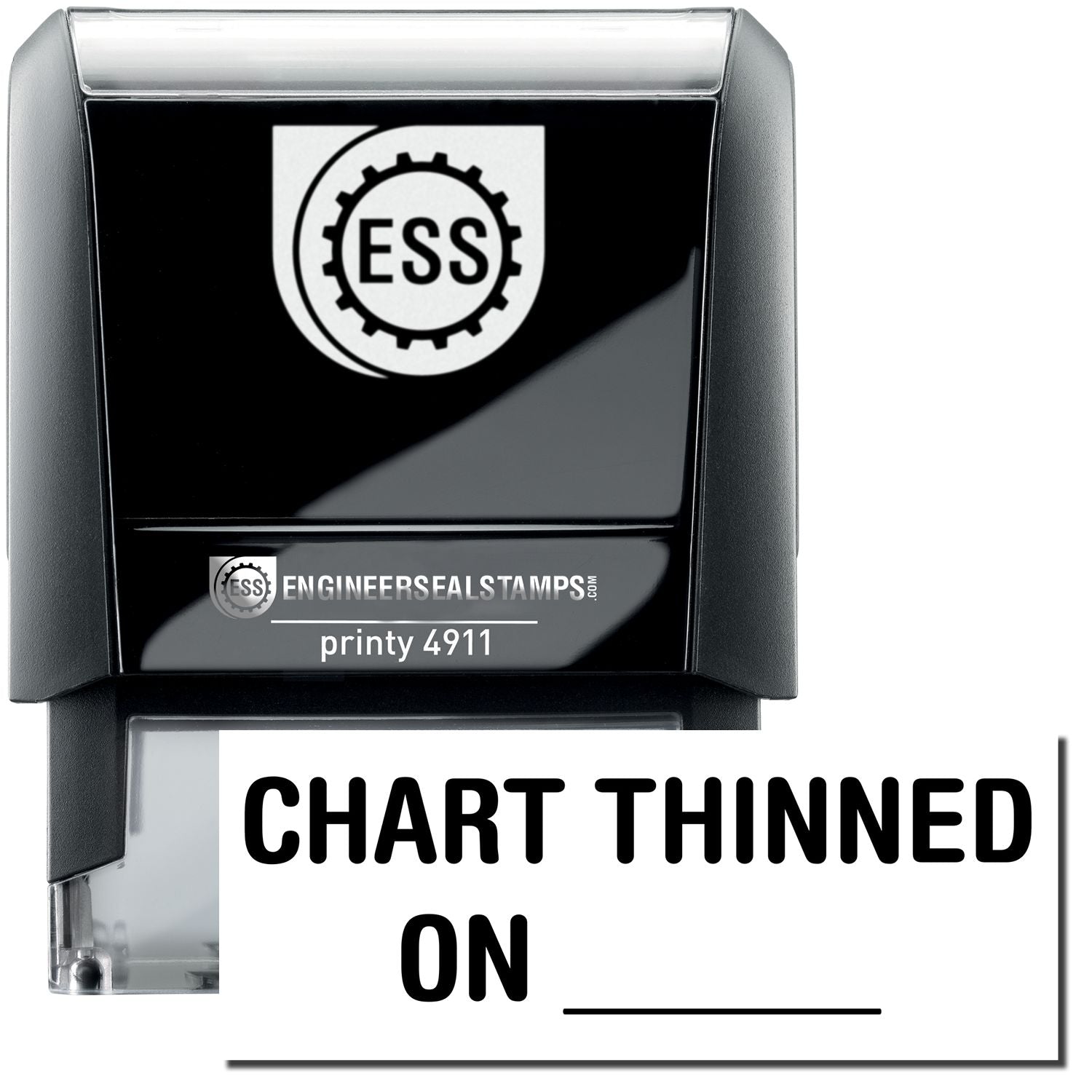 Self-Inking Chart Thinned On Stamp | Engineer Seal Stamps
