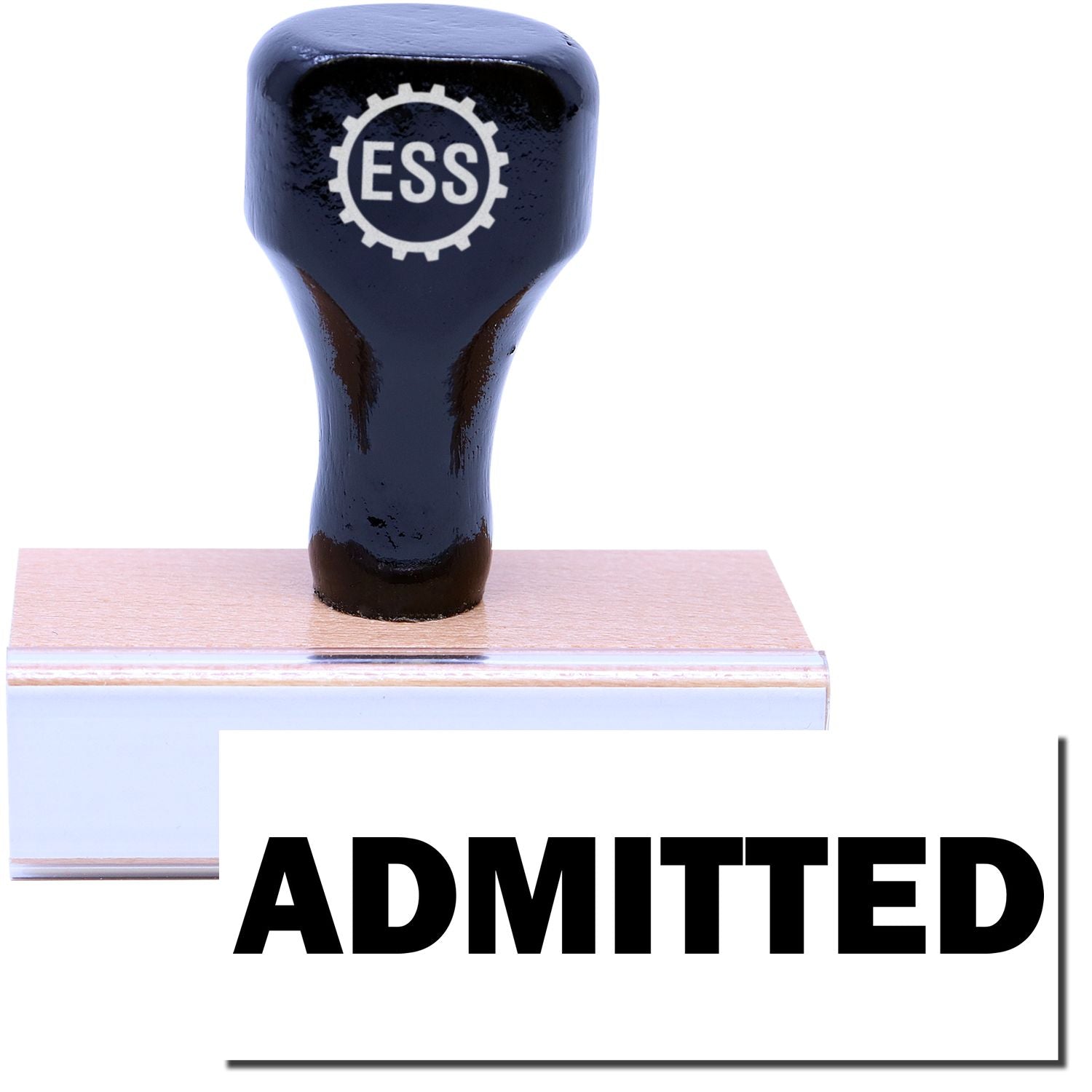 Large Admitted Rubber Stamp | Engineer Seal Stamps