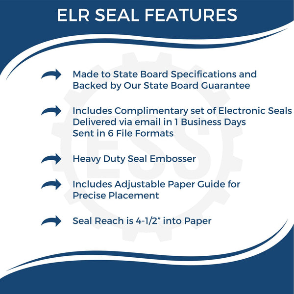 State of Connecticut Extended Long Reach Engineer Seal | ESS