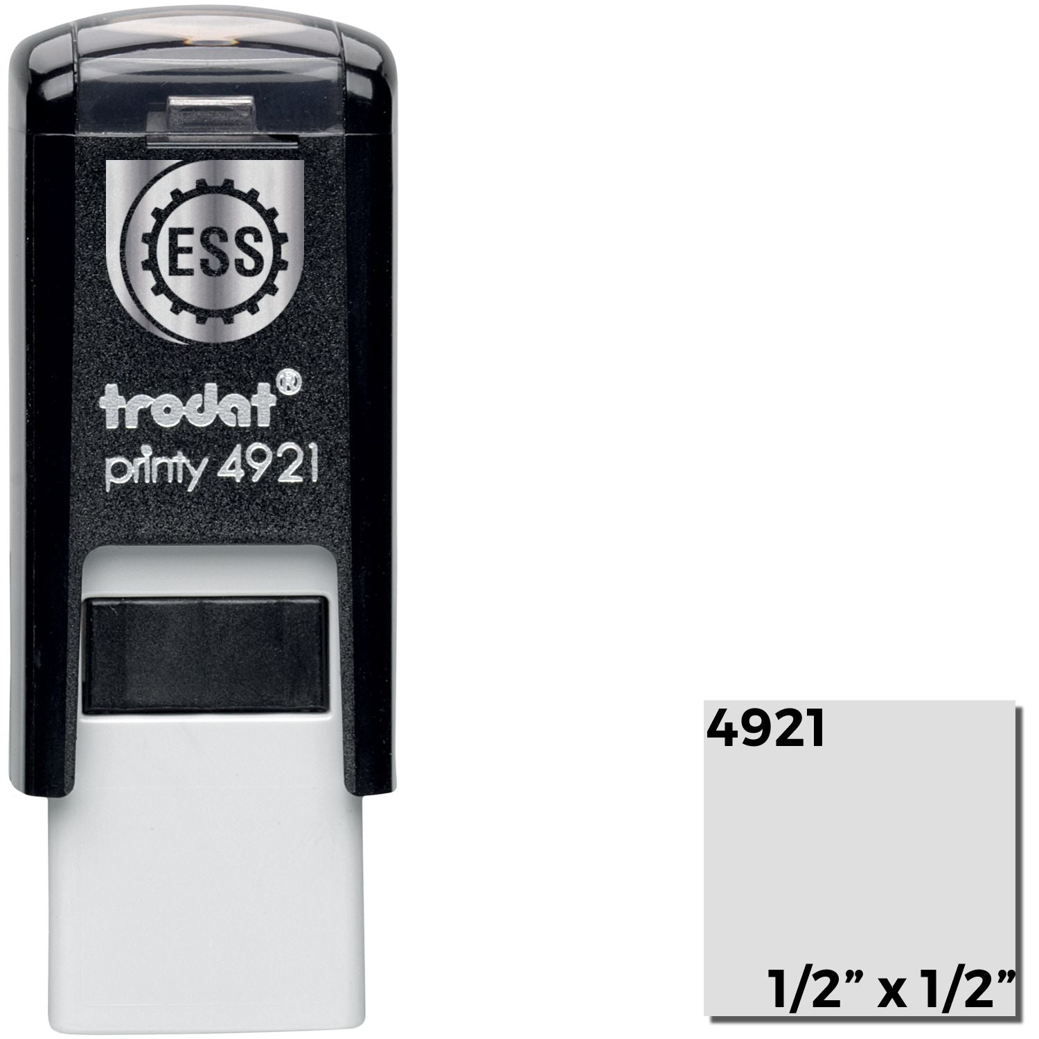 Custom Self Inking Stamp Trodat 4921 Size 1/2 x 1/2 | ESS