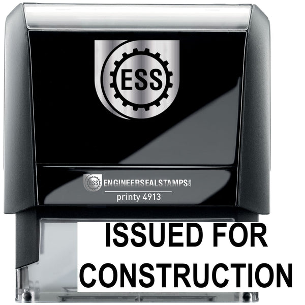 Self Inking Issued for Construction Stamp | Engineer Seal Stamps