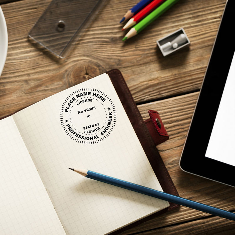 Florida Digital PE Stamp - Electronic Seal for Florida Engineer