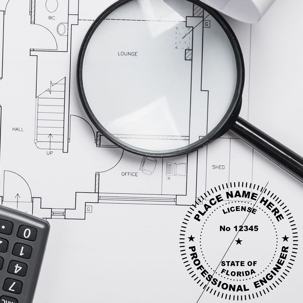 Florida Digital PE Stamp - Electronic Seal for Florida Engineer