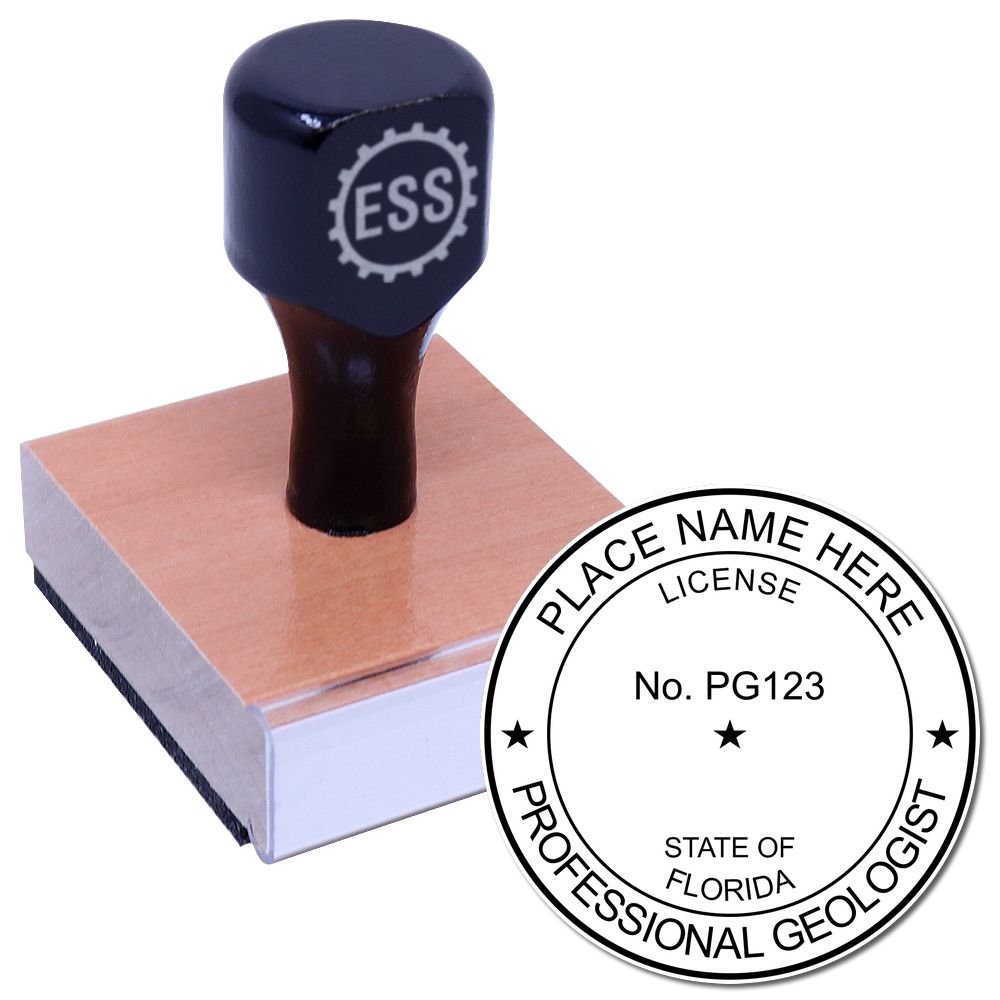 Florida Professional Geologist Seal Stamp - State Board Guaranteed