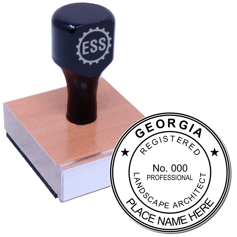 Georgia Landscape Architectural Seal Stamp | Engineer Seal Stamps