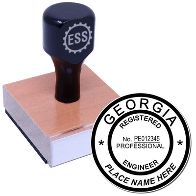 Georgia PE Stamp Requirements | Engineer Seal Stamps