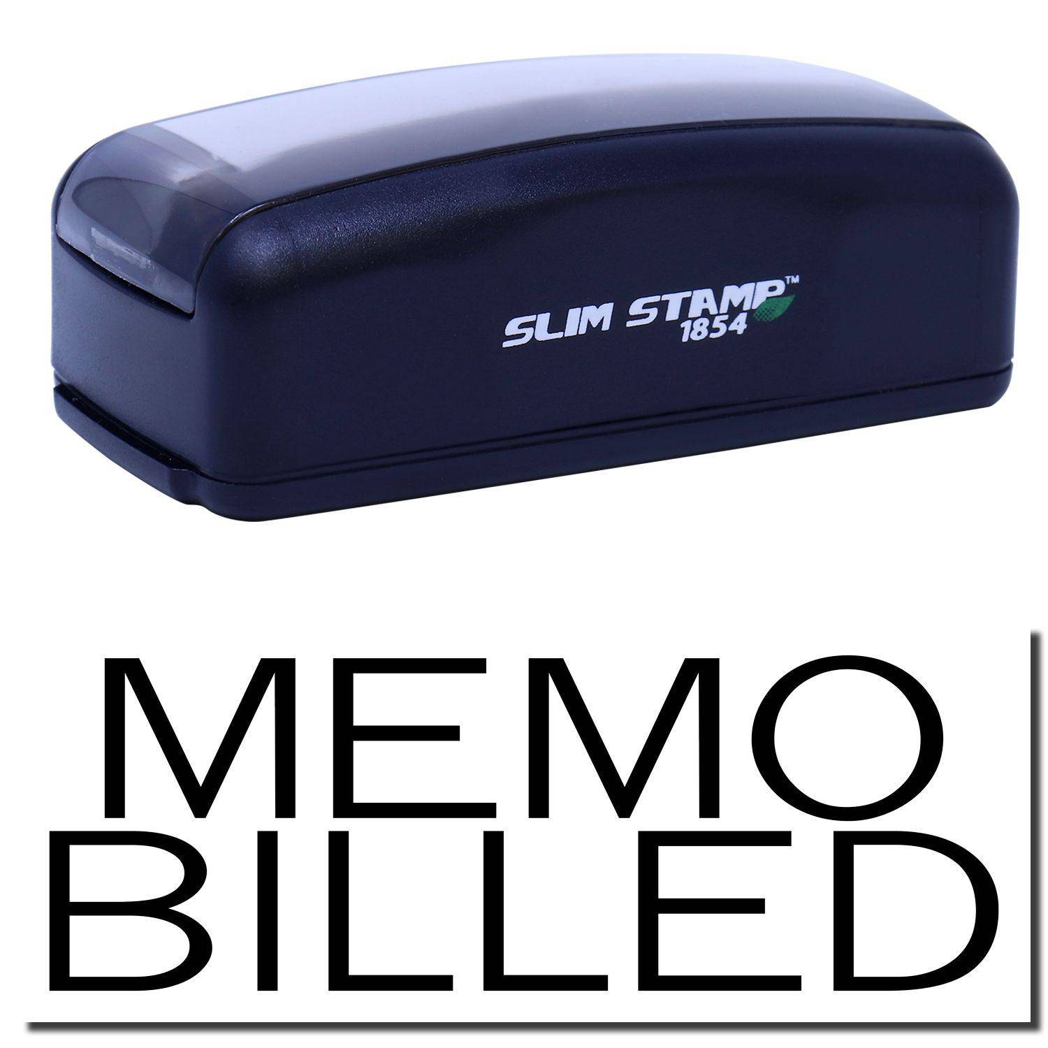 Large Pre-Inked Memo Billed Stamp | Engineer Seal Stamps