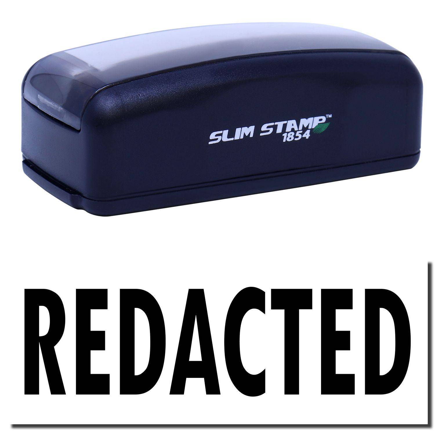 Large Pre-Inked Redacted Stamp | Engineer Seal Stamps