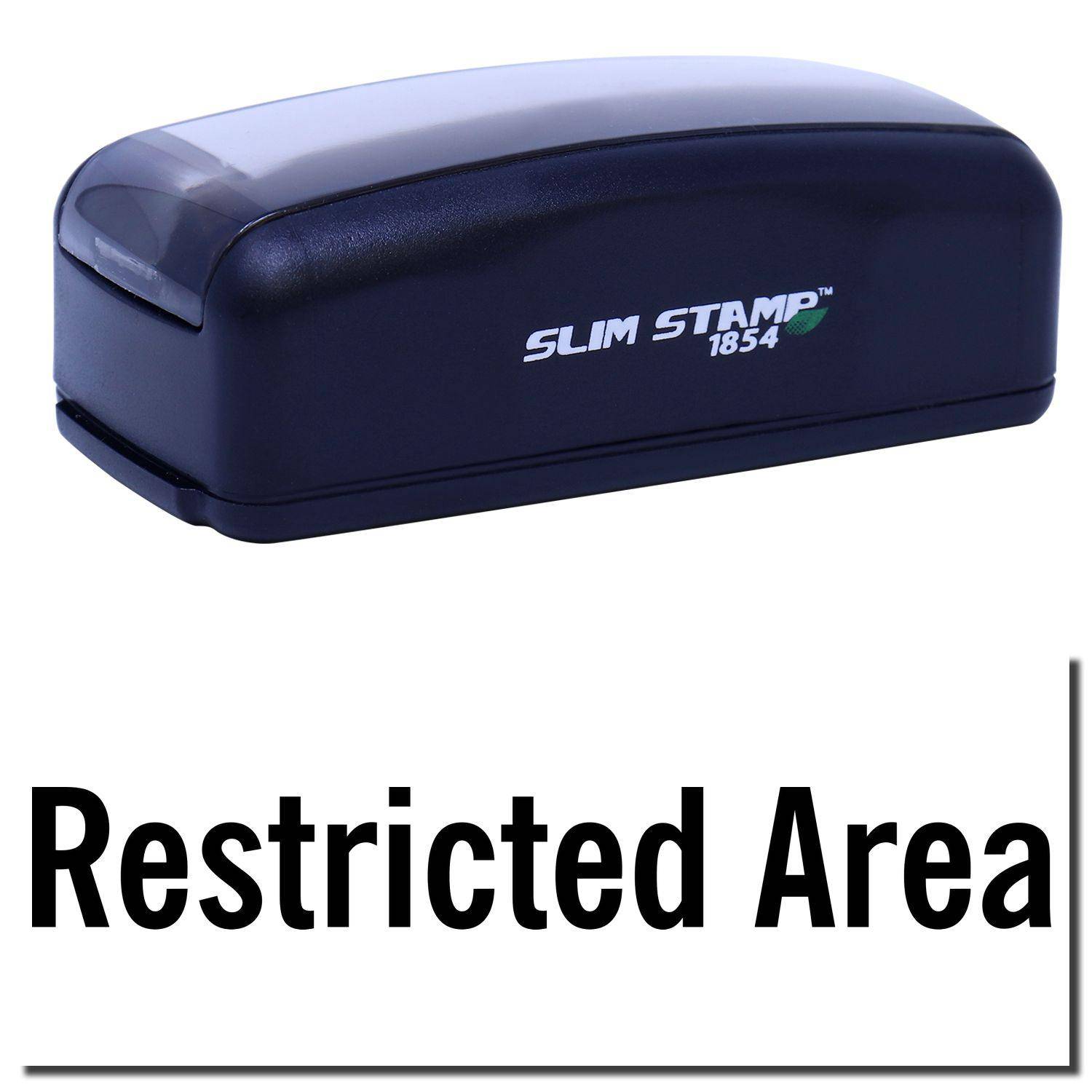 Large Pre-Inked Restricted Area Stamp | Engineer Seal Stamps