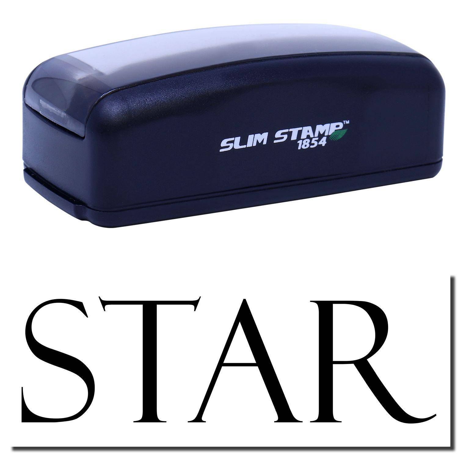 Large Pre-Inked Star Stamp | Engineer Seal Stamps