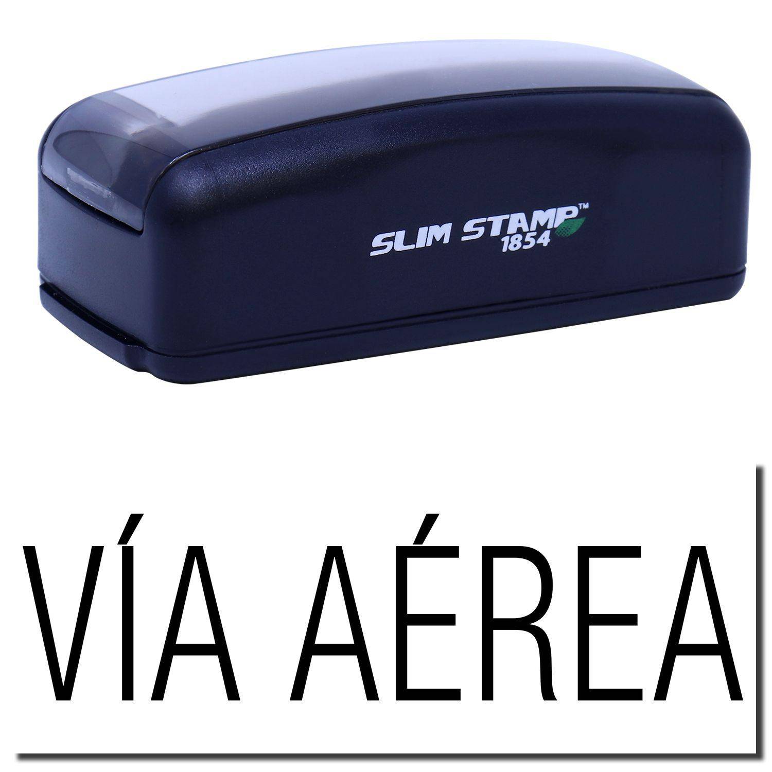 Large Pre-Inked Via Aerea Stamp | Engineer Seal Stamps