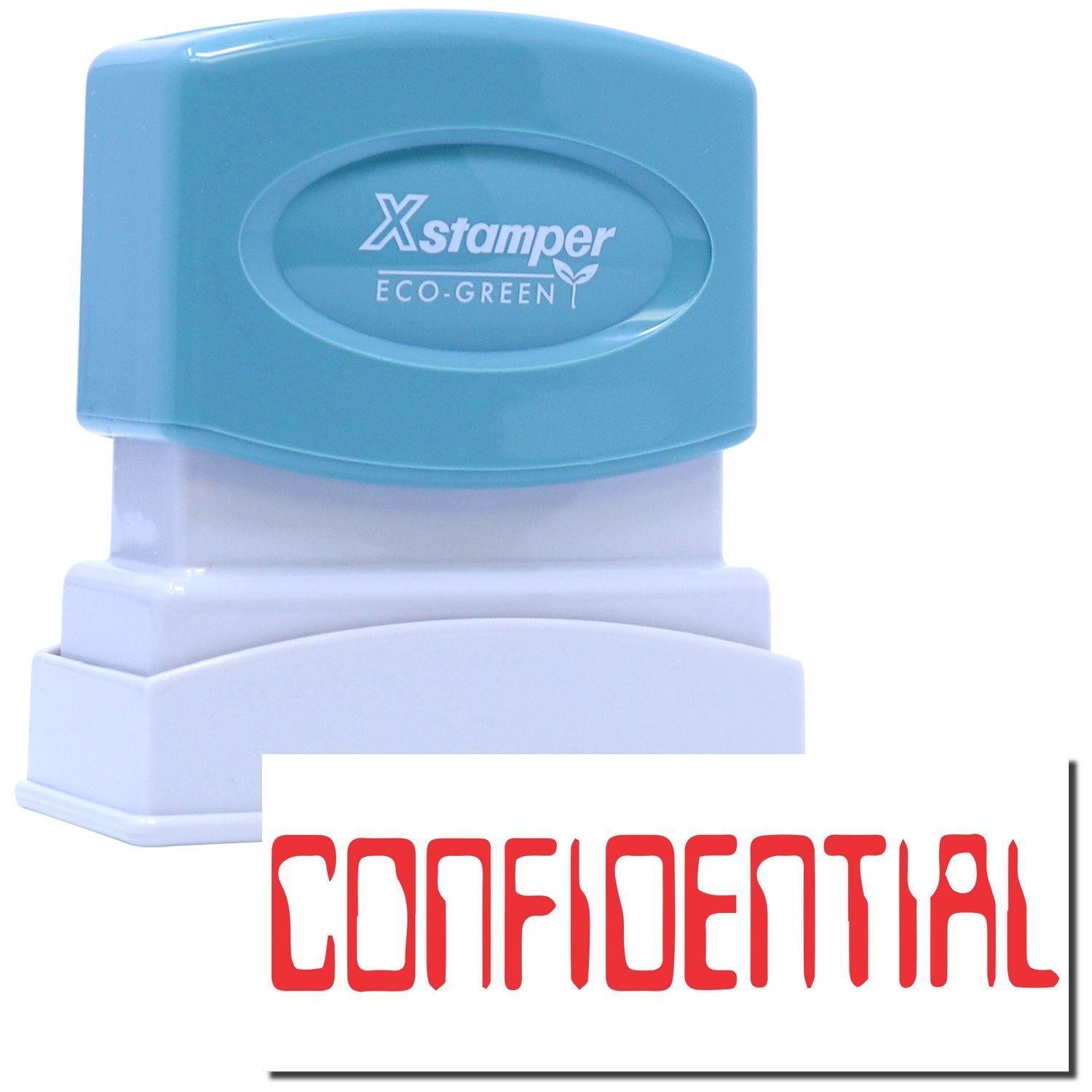 Barcode Confidential Xstamper Stamp | Engineer Seal Stamps