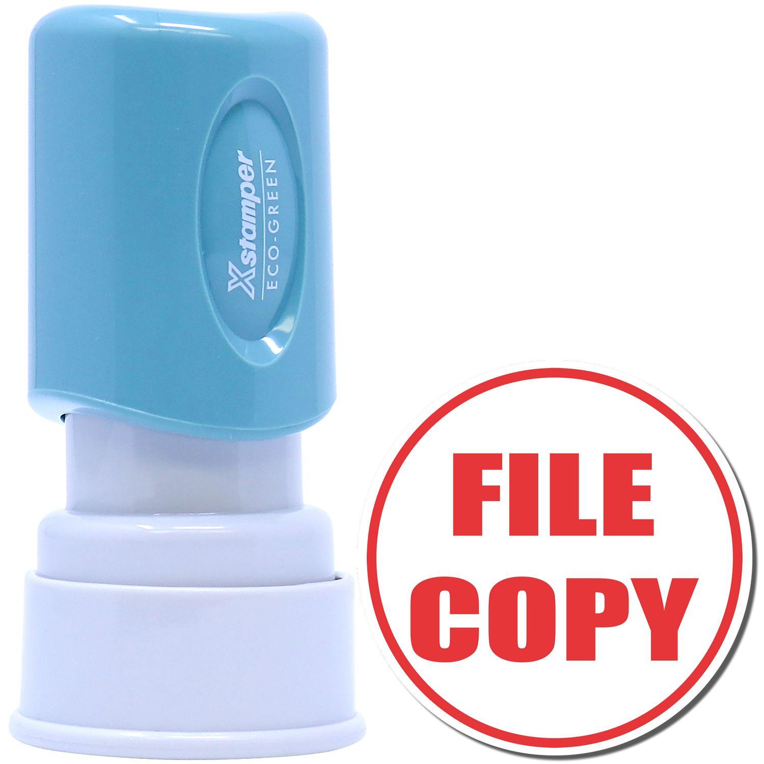 Round File Copy Xstamper Stamp | Xstamper Stamps