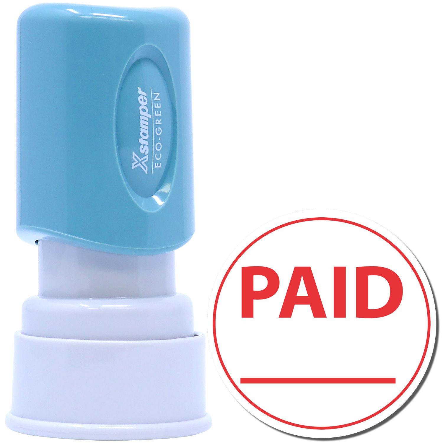 Round Paid Xstamper Stamp | Xstamper Stamps | Engineer Seal Stamps