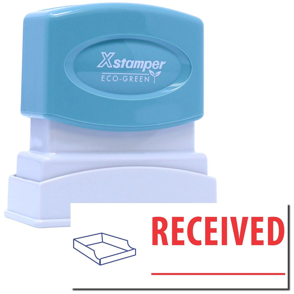 Two-Color Received Xstamper Stamp | Xstamper Stamps