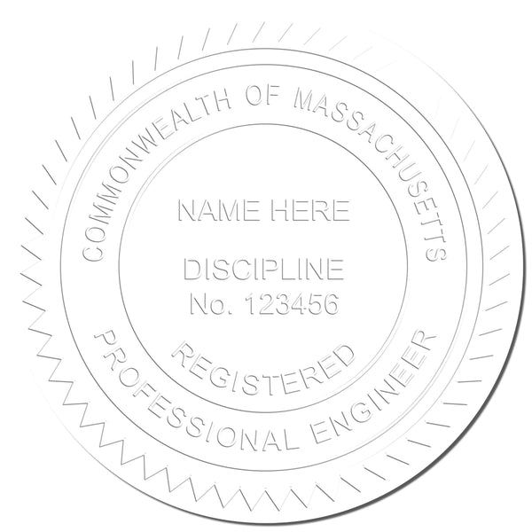 Long Reach Massachusetts PE Seal | Engineer Seal Stamps Online