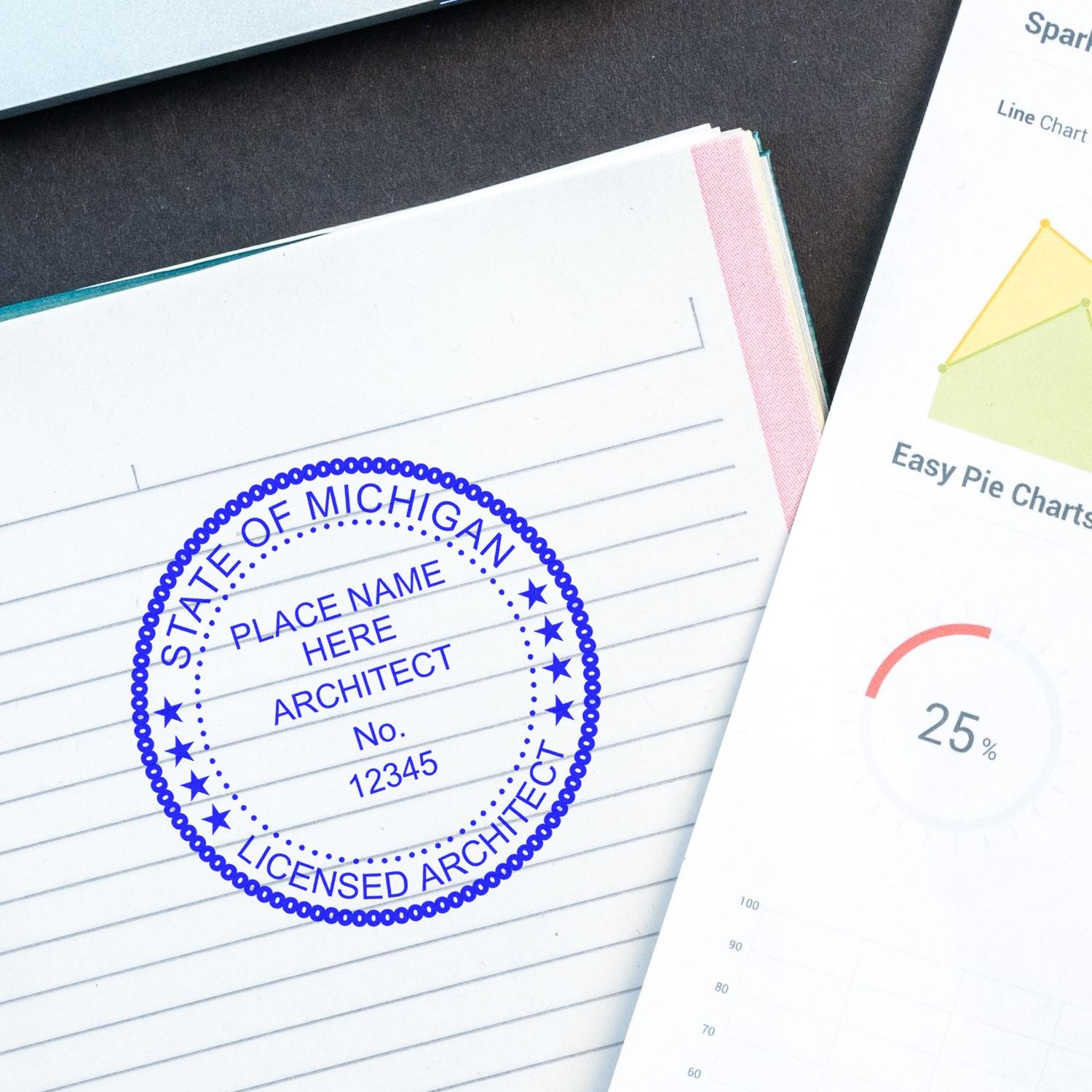 Michigan Architect Seal Stamp | Architectural Stamp | ESS