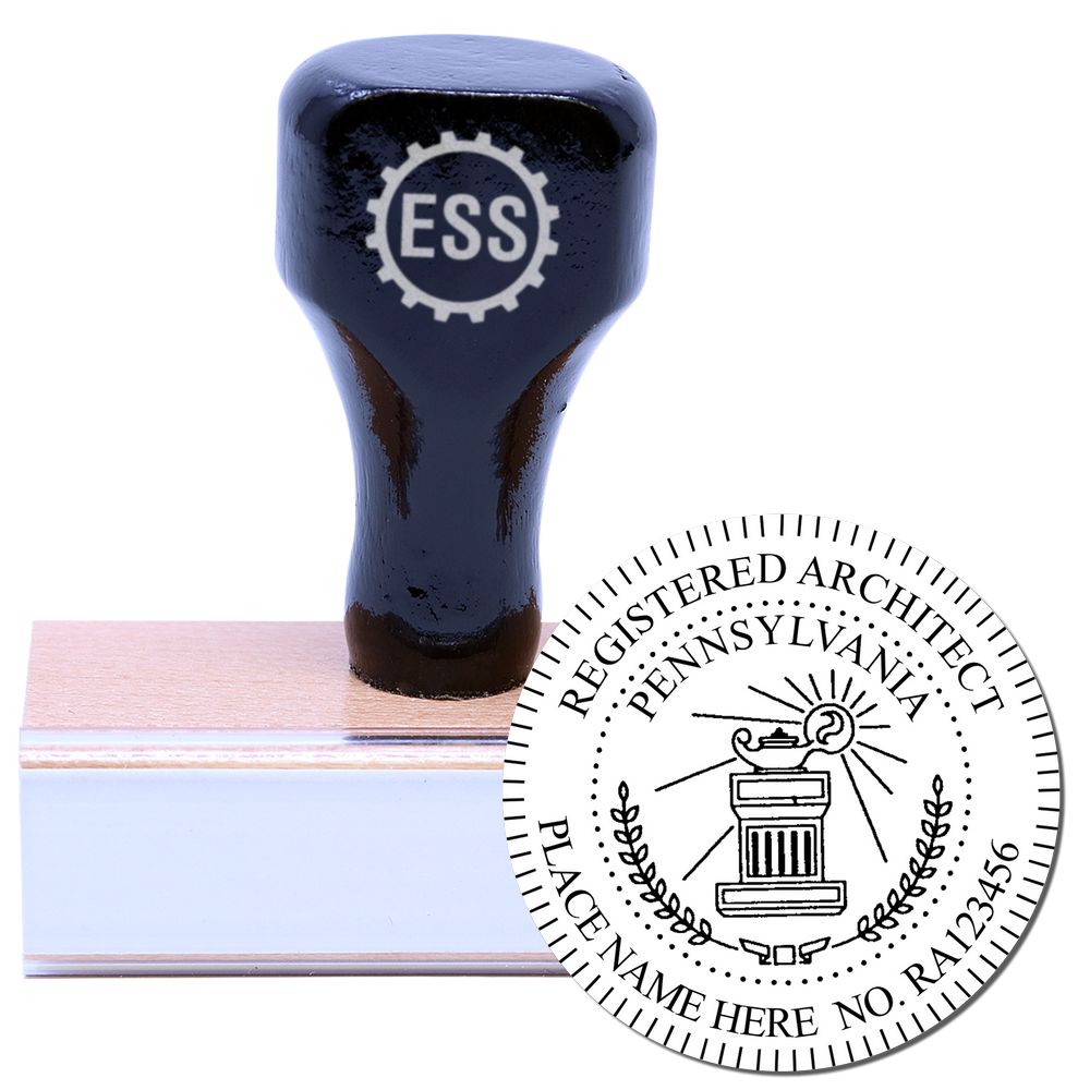 Pennsylvania Architect Seal Stamp | Architectural Stamp | ESS