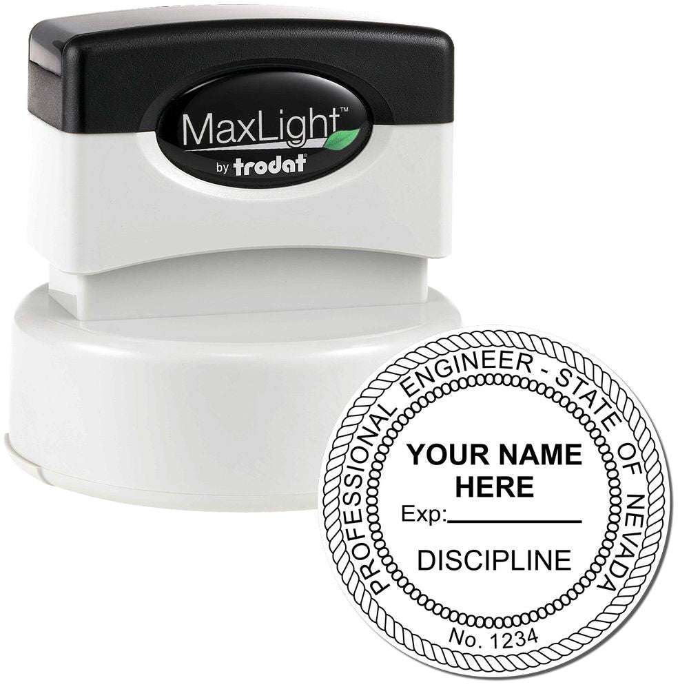 Premium MaxLight Pre-Inked Nevada Engineering Stamp | ESS