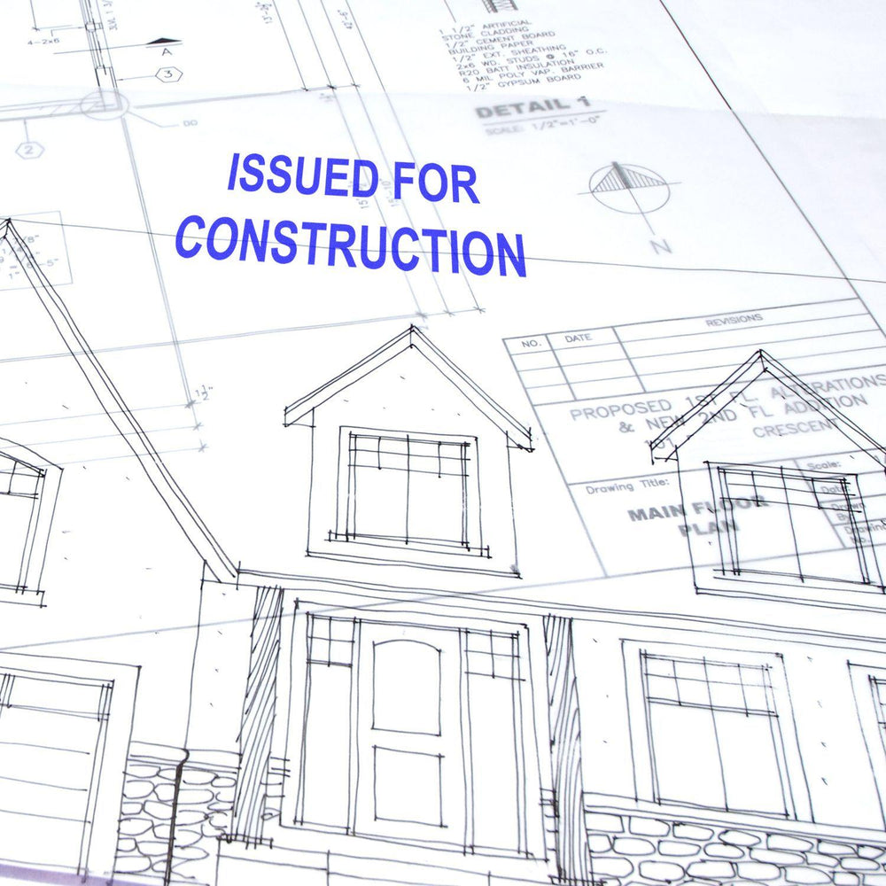 Self Inking Issued for Construction Stamp | Engineer Seal Stamps