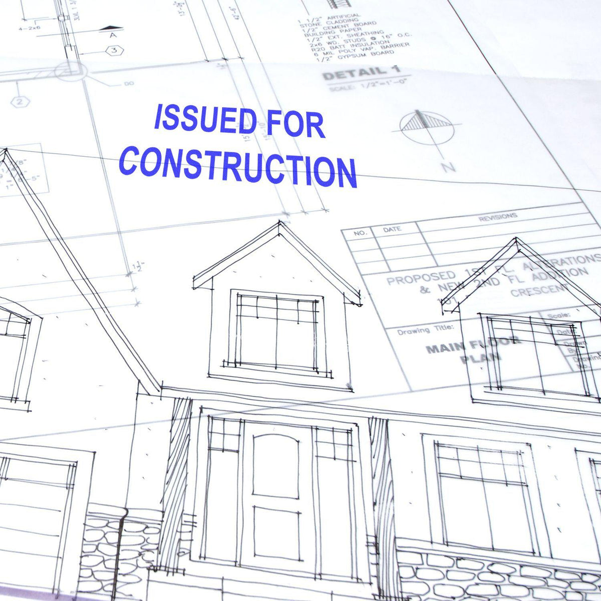 Self Inking Issued for Construction Stamp | Engineer Seal Stamps