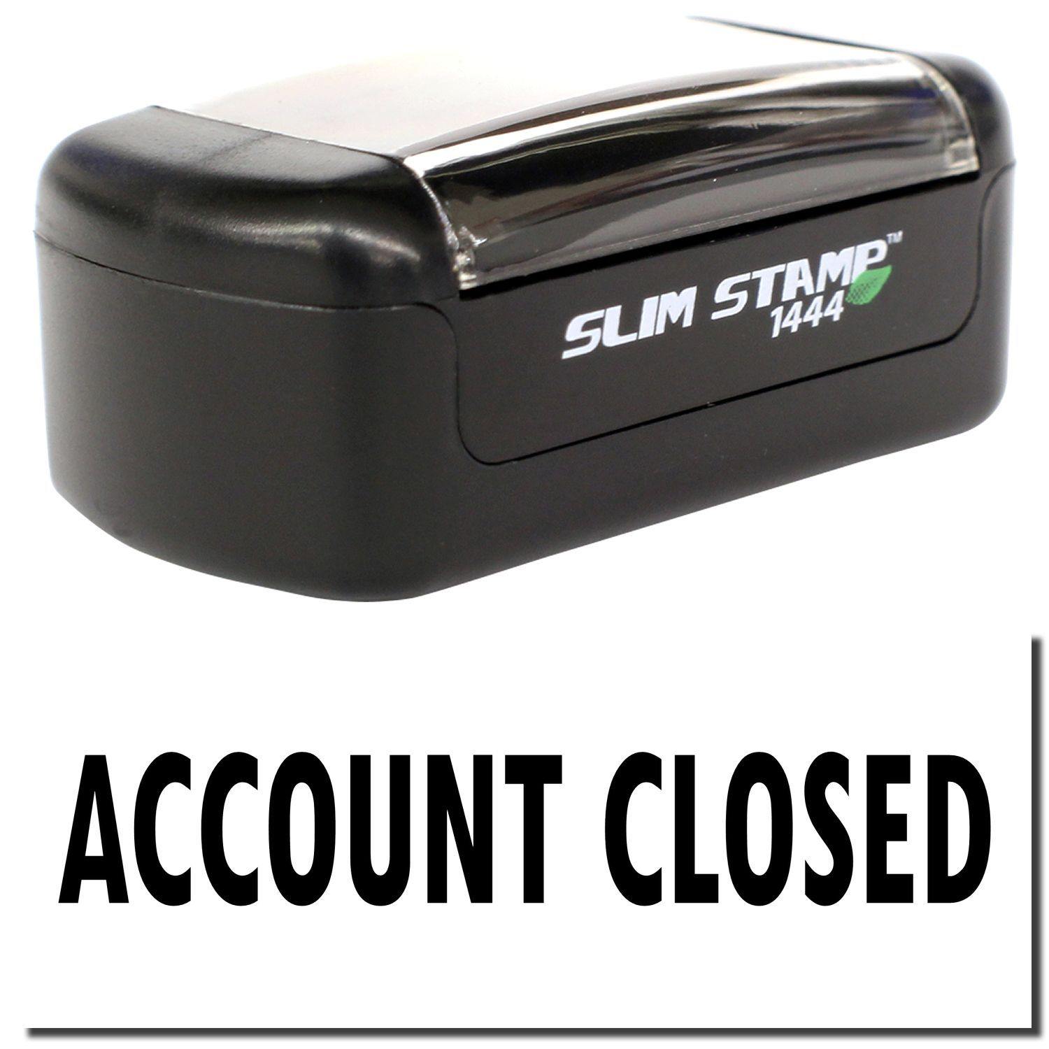 Slim Pre-Inked Account Closed Stamp | Engineer Seal Stamps